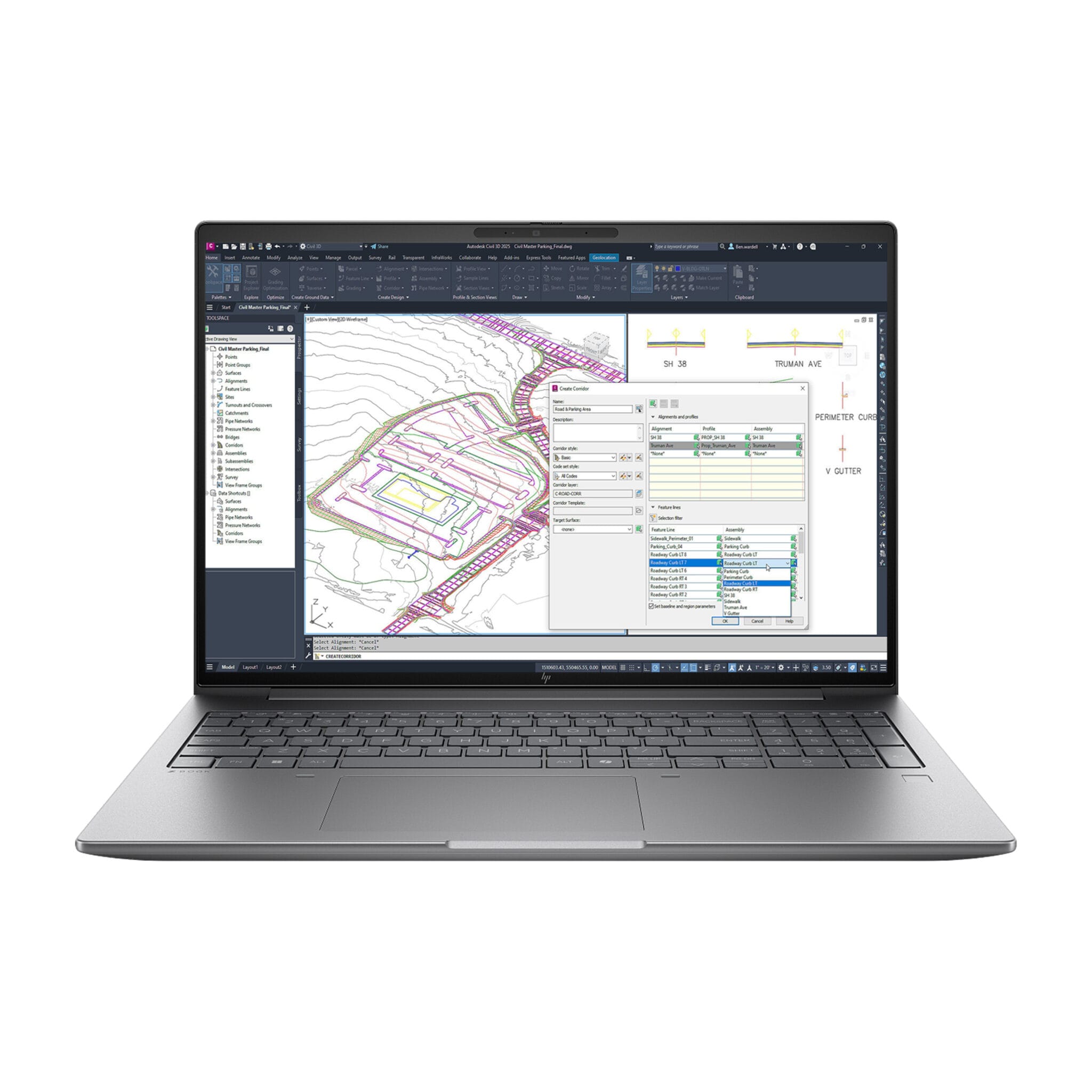 Nieuw: HP ZBook X G1i 16 - Mobile Workstation Revit/Inventor/Civil 3D